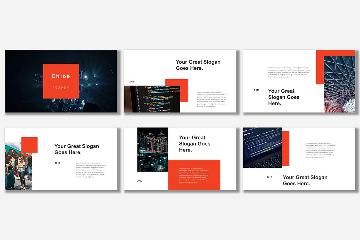 Chloe - Powerpoint Template, a Presentation Template by Tumbuh Kerja