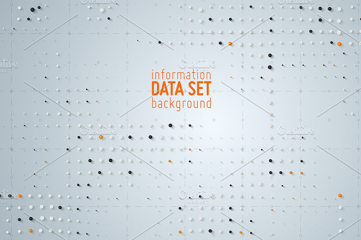Data Sorting Backgrounds, an Object Graphic by GarryKillian