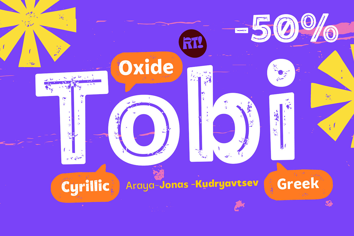 Tobi Oxide All Family -50%, a Sans Serif Font by Rodrigo Typo ...