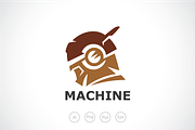 Robot Machine Logo Template, a Branding & Logo Template by Heavtryq Design