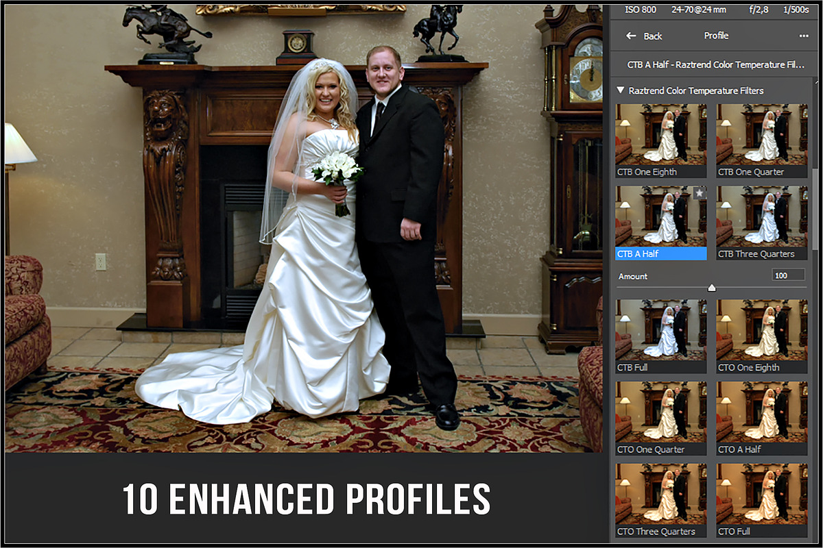 Lens Color Temperature Filters, a Plug-in Add-On by Raztrend