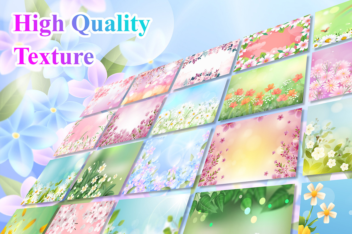 Spring Background, a Decorative Illustration by Digital Studio