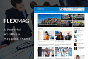 Flexmag - WordPress magazine Theme, a WordPress Template by zootemplate