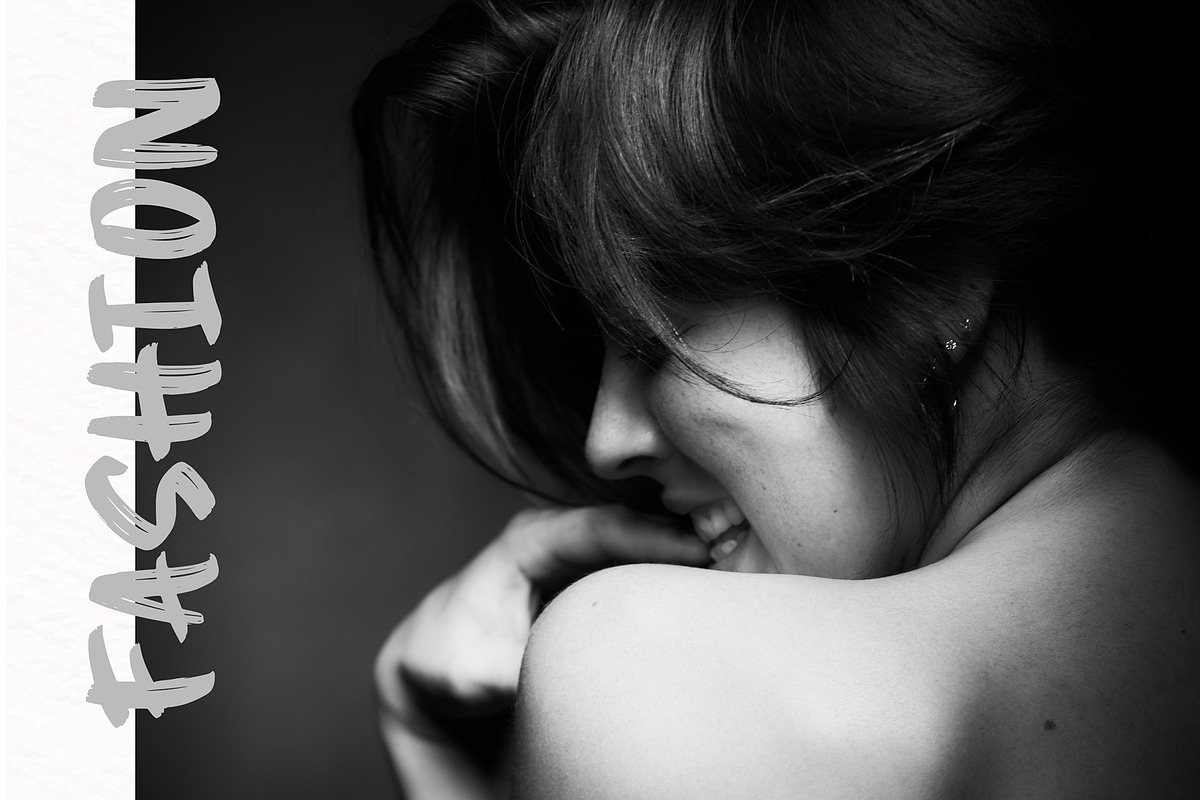 Katro Brush Bold Font