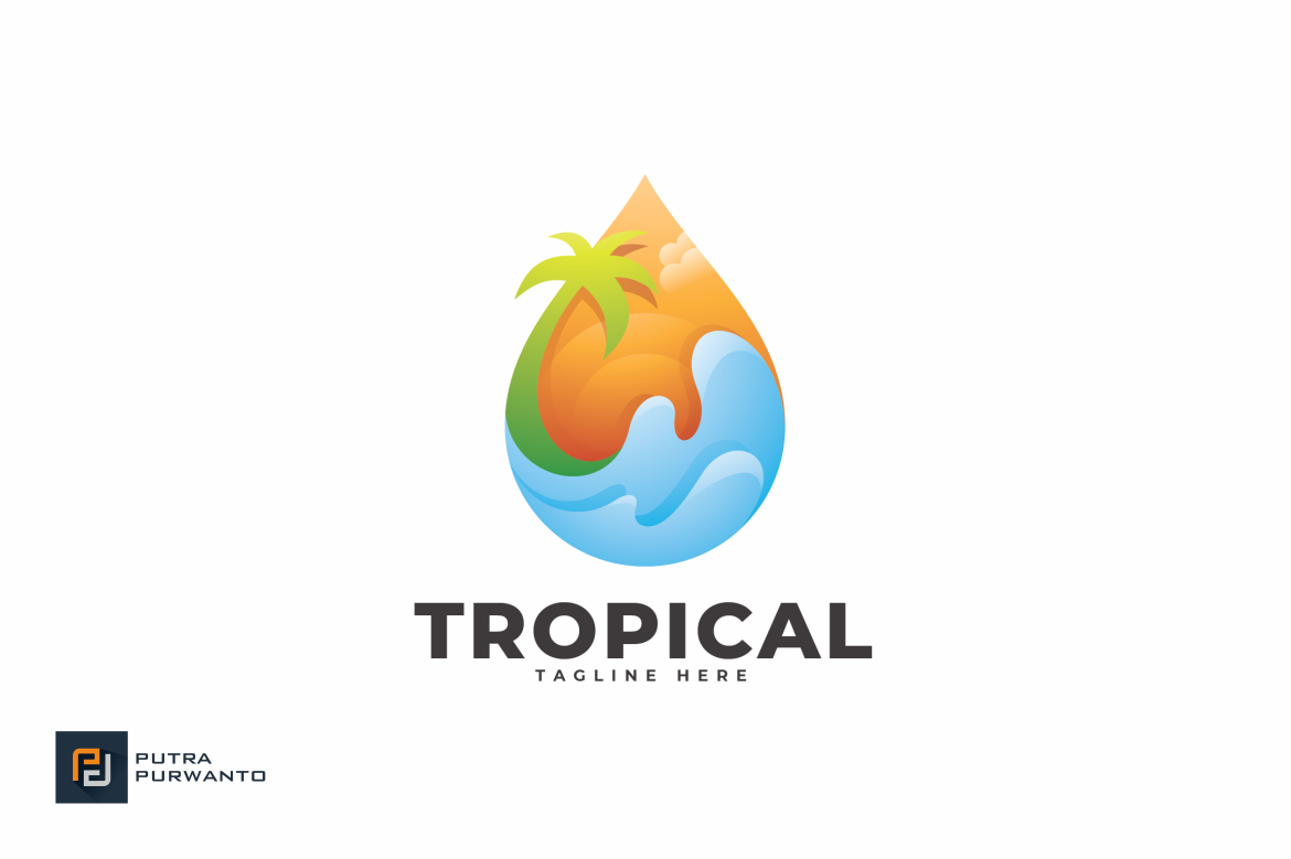 Tropical - Logo Template, a Branding & Logo Template by putra_purwanto