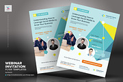 Webinar Invitation Flyer Templates, a Flyer Template by kinzi21