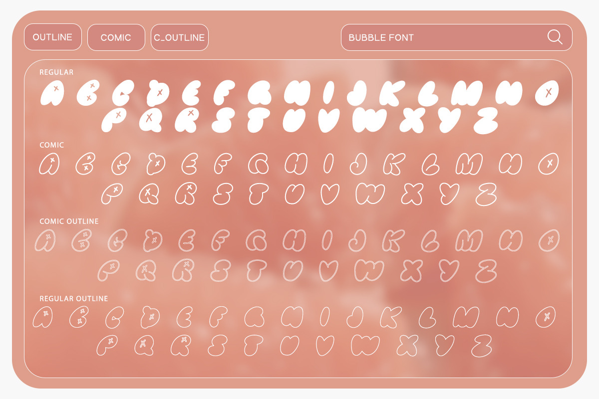 Pomelo - Y2K Font, a Font by saintricchi