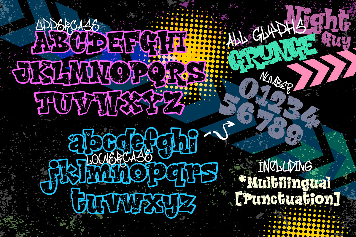 Night Guy, a Serif Font by BBtypeStudios