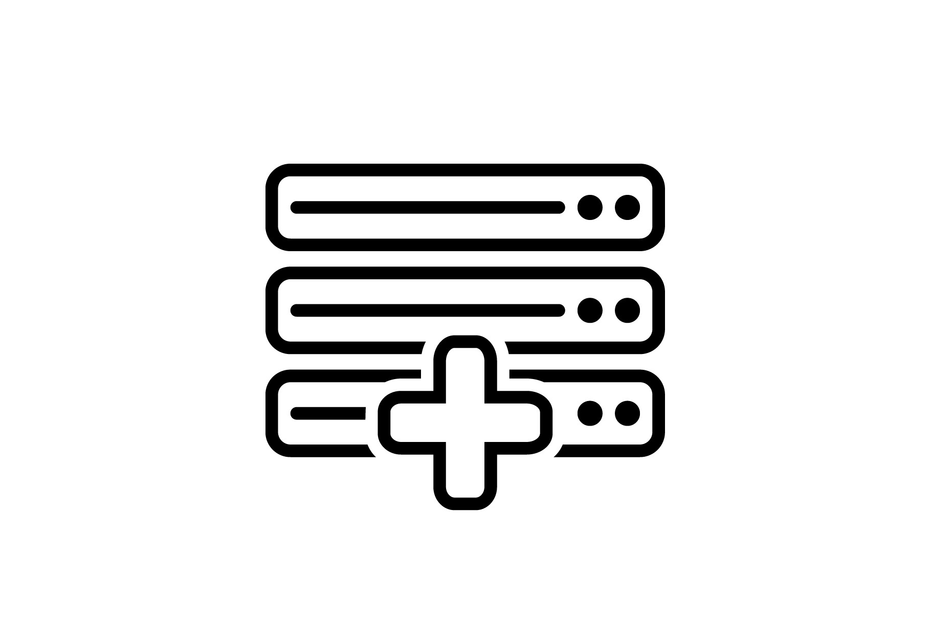 Data add icon, an Icon by Creative priyanka