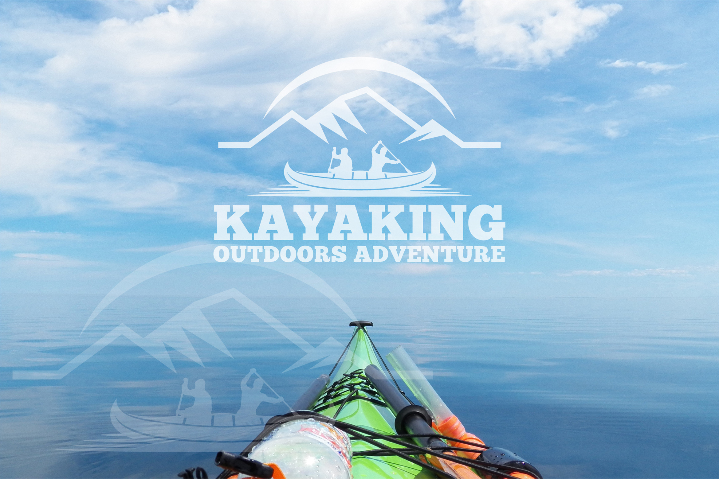 KAYAKING LOGO, a Branding & Logo Template by shazi