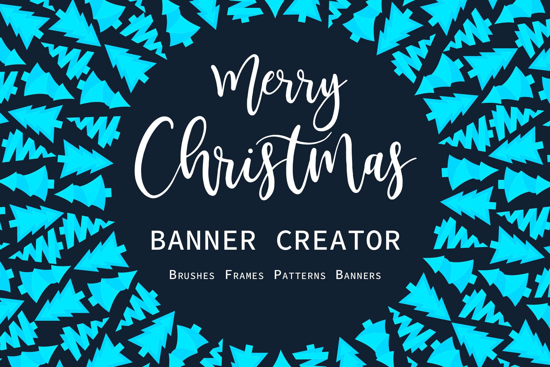 Christmas Banner Creator, a Decorative Illustration by Maxim Cherednichenko