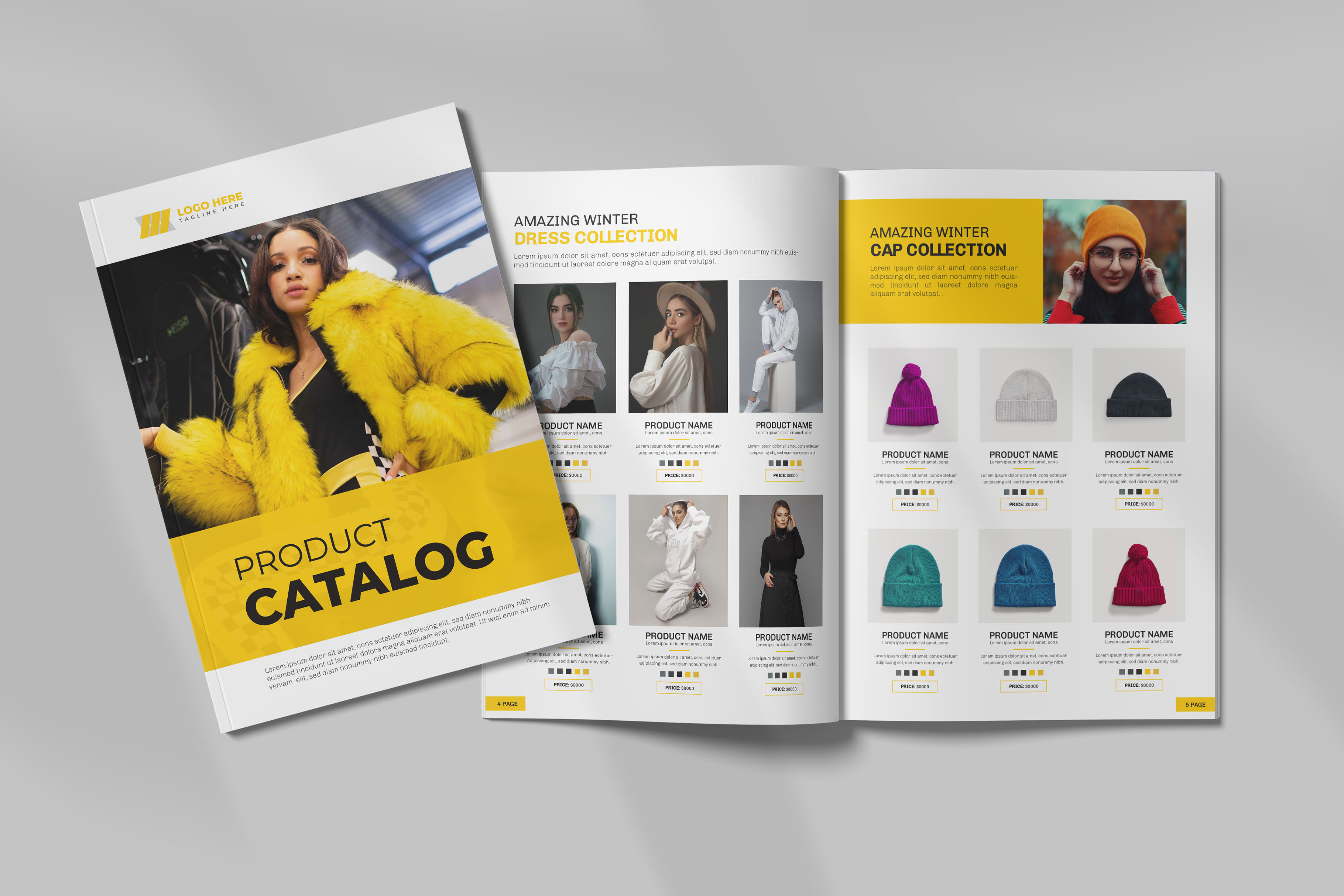 Product Catalog Template Design
