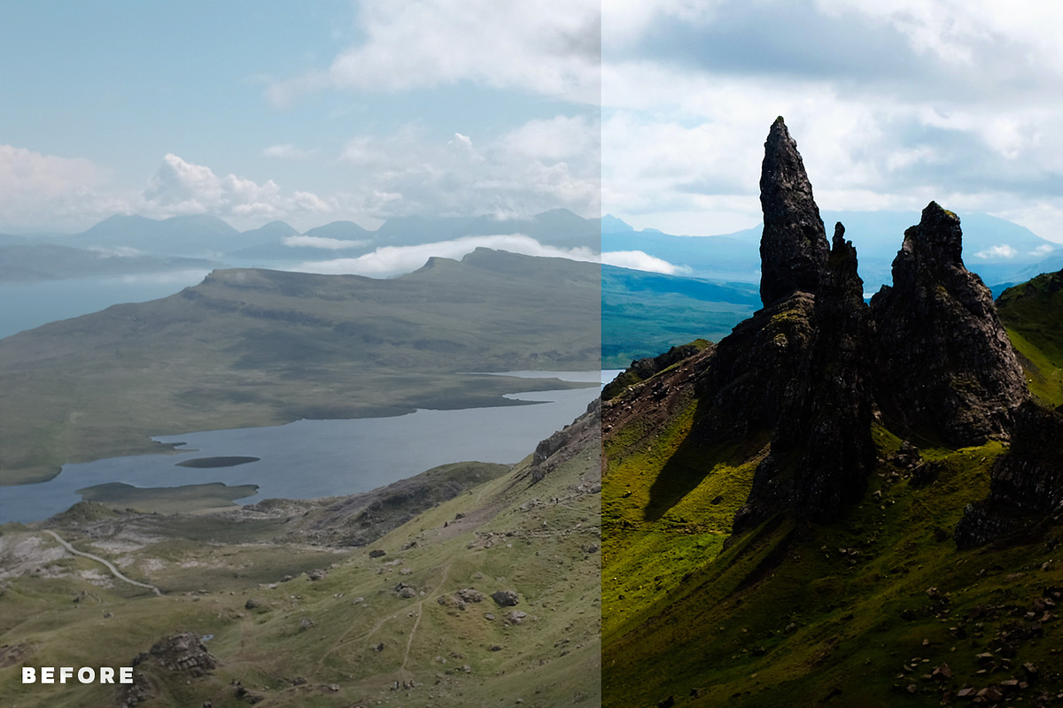 Dramatic LUTs for Color Grading, an Action Add-On by Presetsh.com