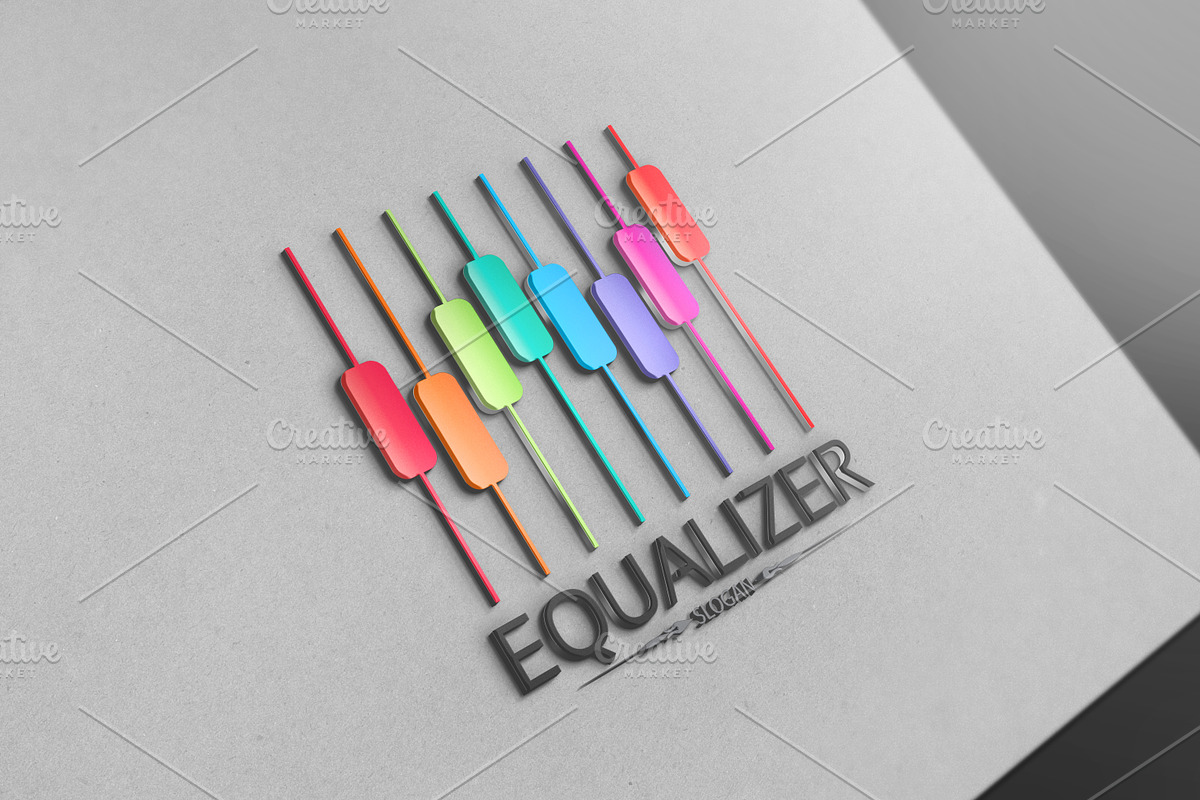 Equalizer Logo, a Branding & Logo Template by Josuf Media
