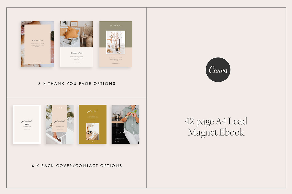 CANVA Template Bundle • Lifestyler, a Social Media Template by January ...