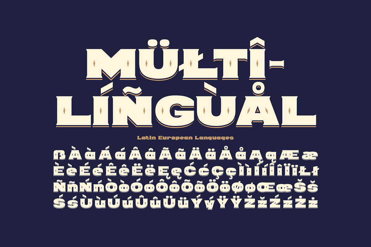 Grand Label - Font with Bonus, a Serif Font by Gleb Guralnyk