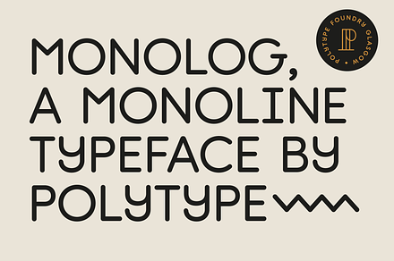 Chromatica, a Sans Serif Font by Polytype