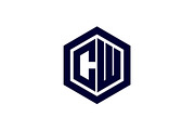CW logo design | Branding & Logo Templates ~ Creative Market