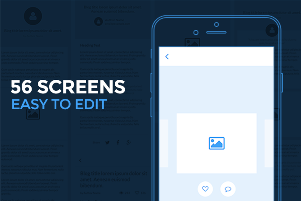 Axure Mobile Wireframe Kit, a Wireframe Template by Axure Themes