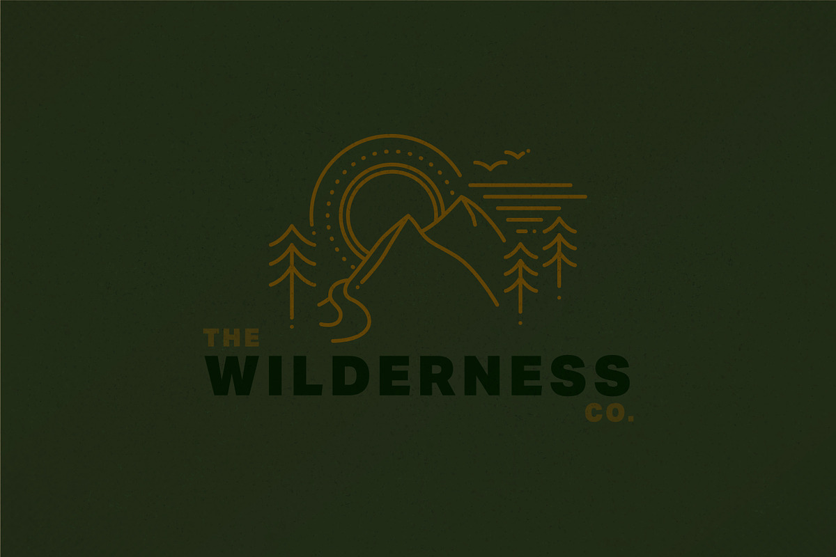 The Wilderness Icon Pack, an Outline Icon by Badger Branding