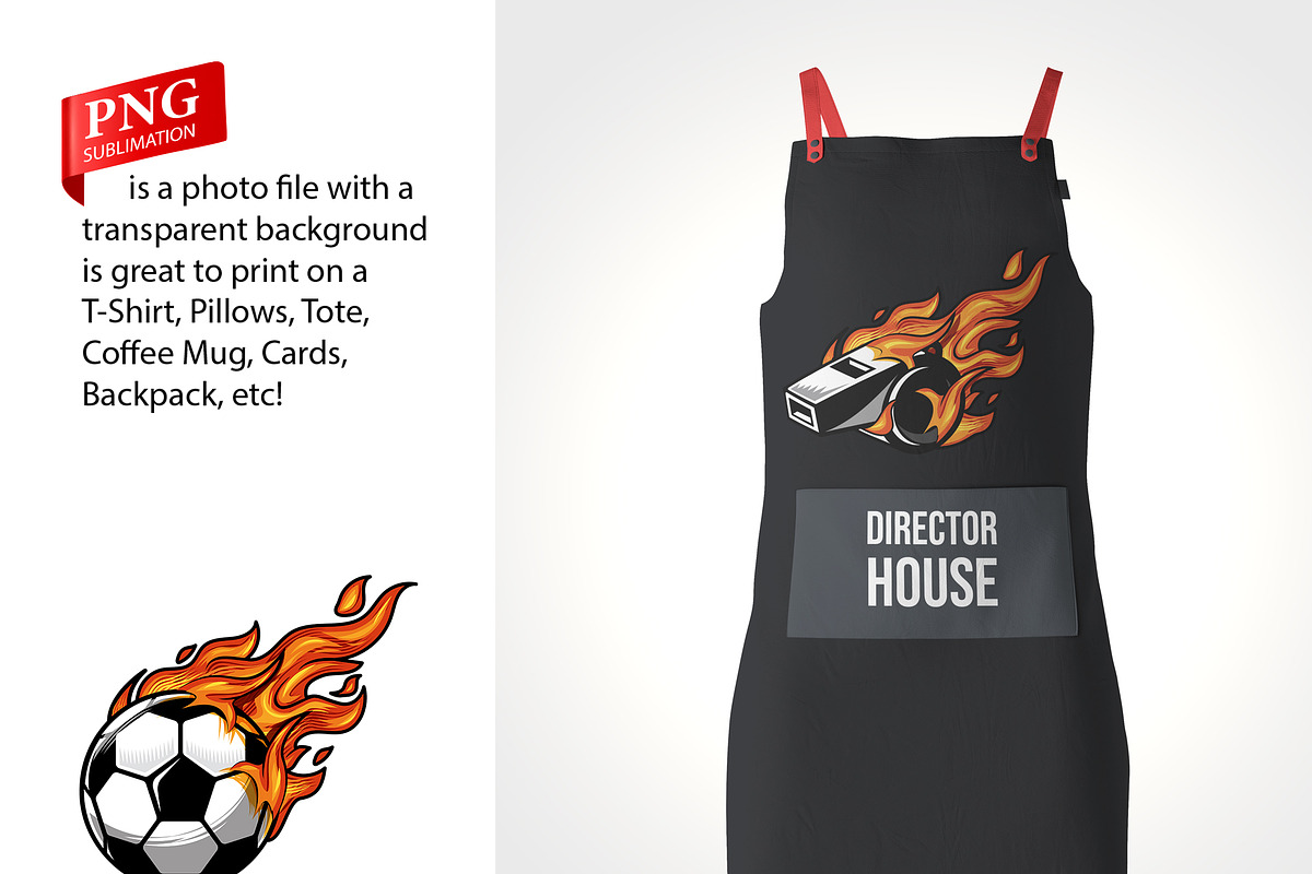 Sports Ball Fire design., an Object Graphic by Feelplus Creator ...