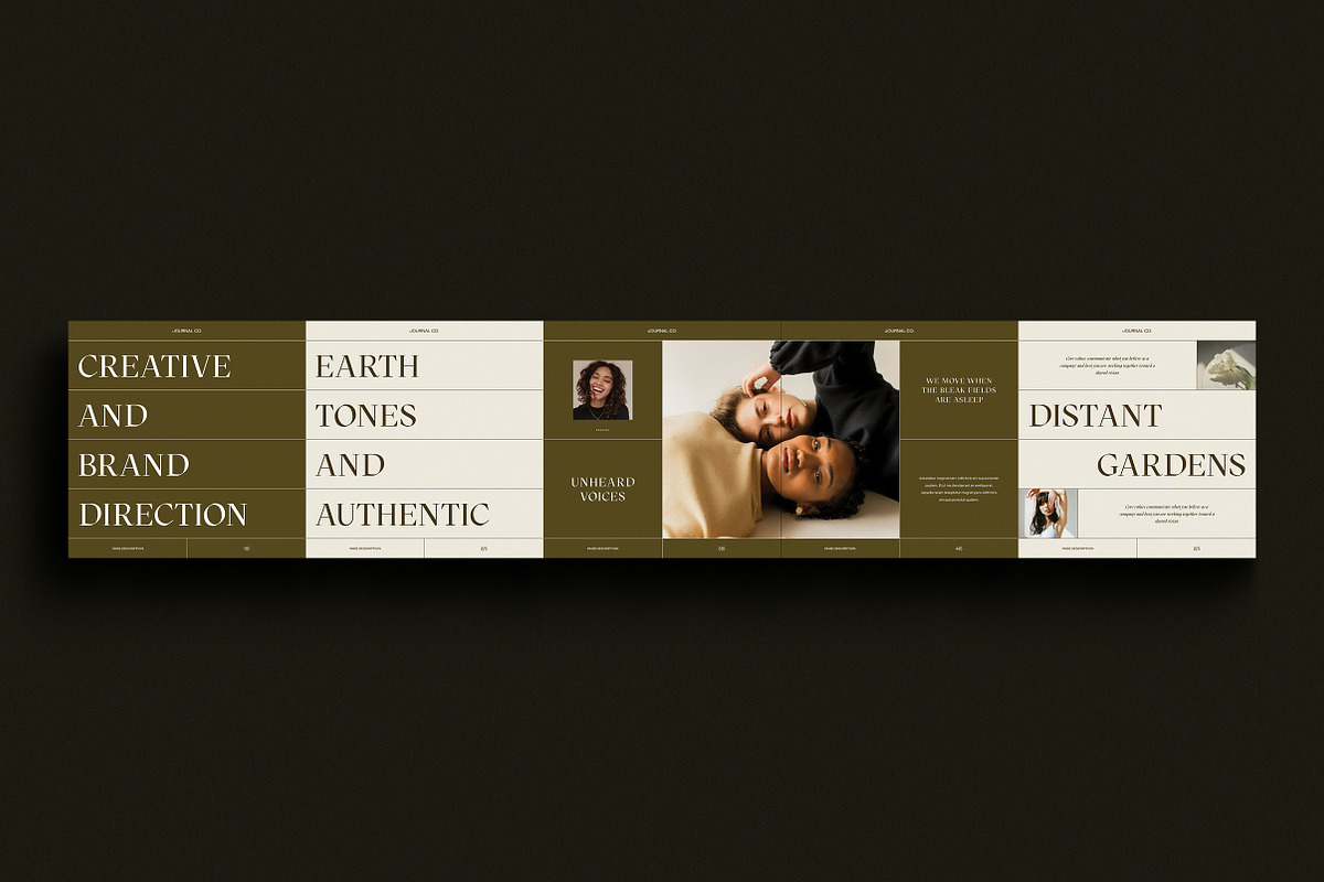 Intentional Social Carousel Kit, a Social Media Template by Studio Standard