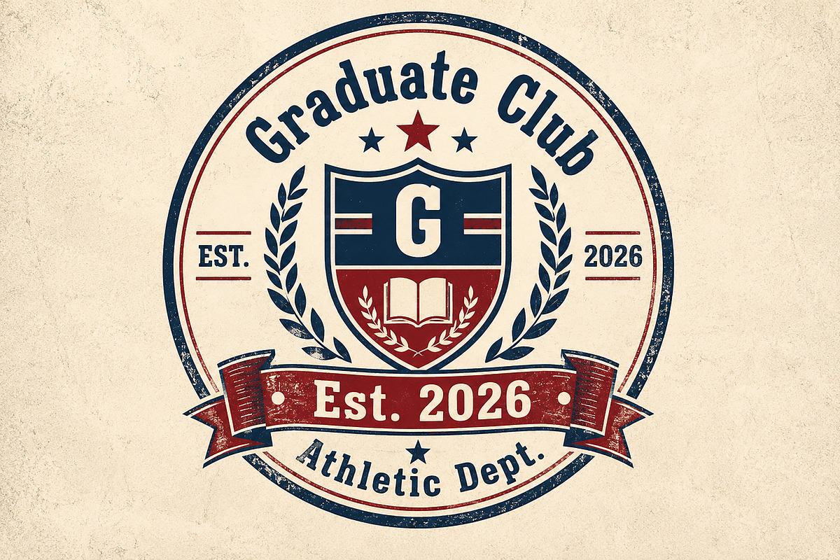Varsity Graduate, a Slab Serif Font by Wow Magic