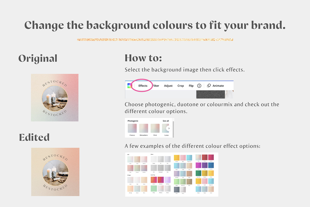 Small Business Instagram Templates | Creative Market