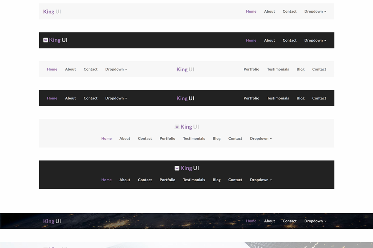 King UI - Bootstrap UI Kit, a Bootstrap Template by King Studio