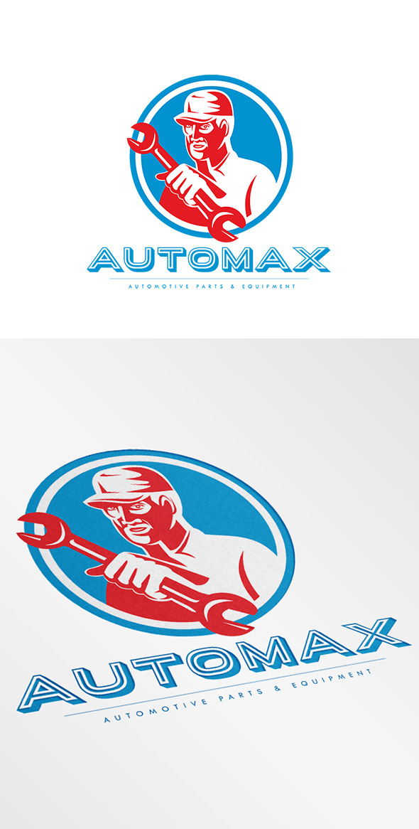 Automax Automotive Parts Supply Logo, a Branding & Logo Template by ...