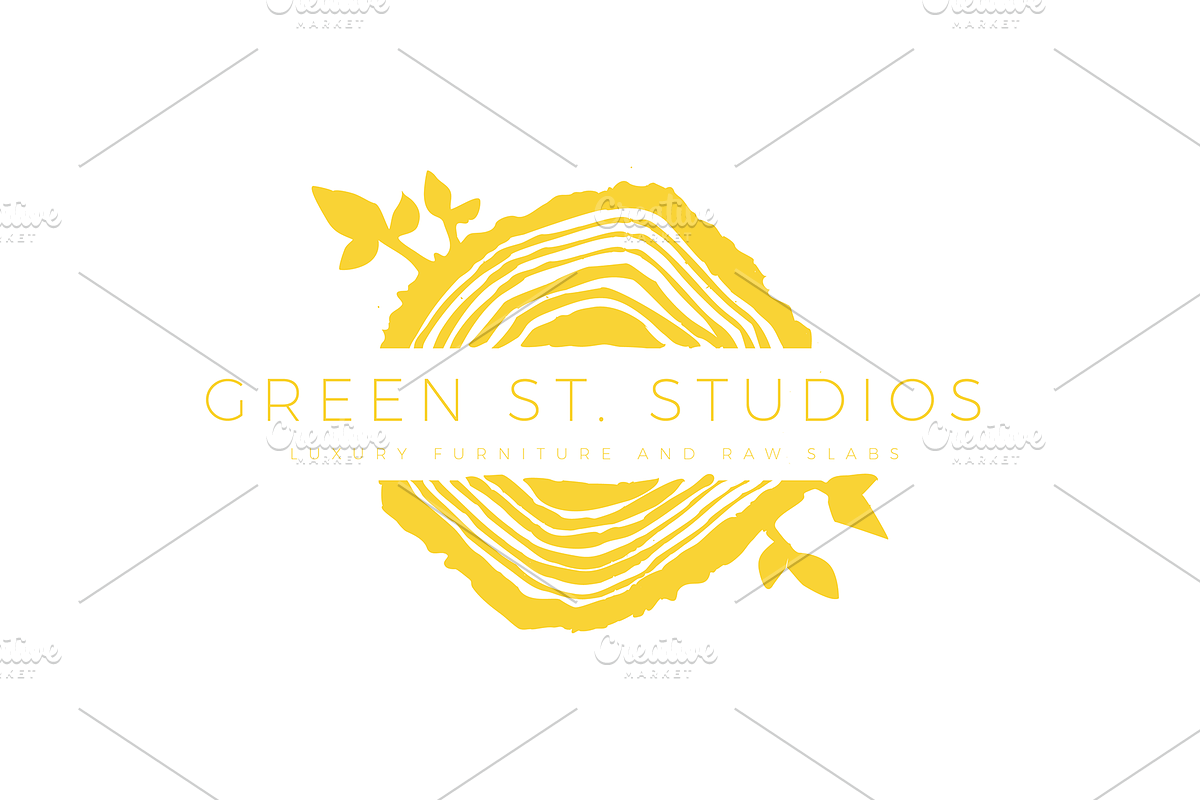 Tree Rings / Organic Logo Template 2, a Branding & Logo Template by ...