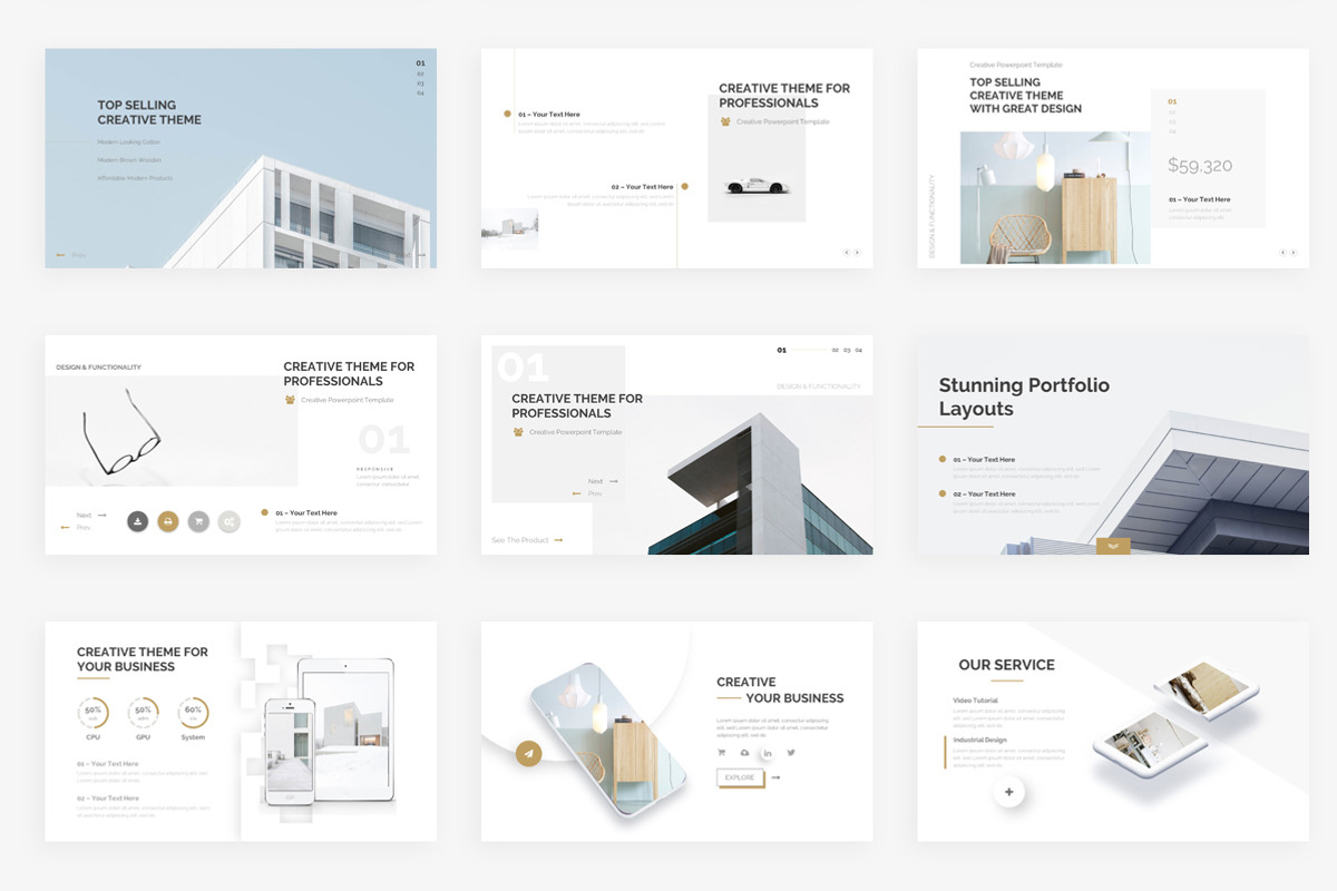 Social Media Trend Design Powerpoint, a Presentation Template by One ...