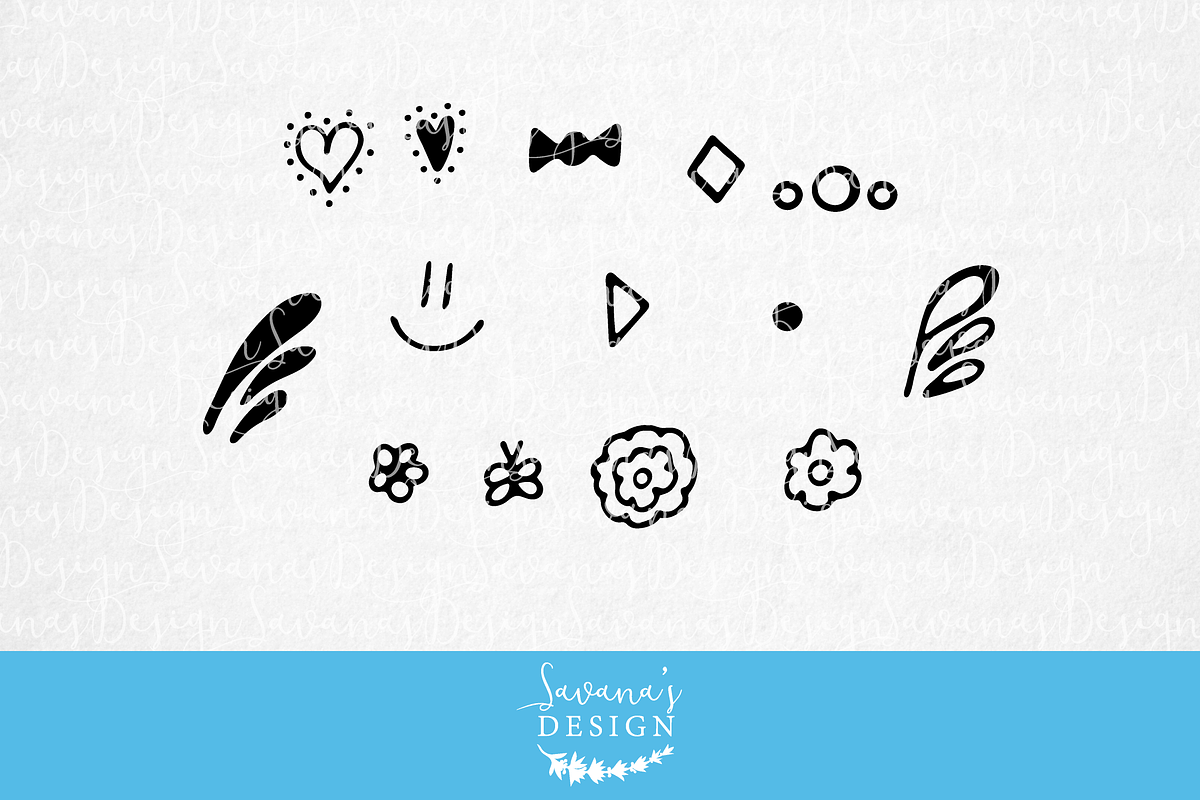 Design Elements Cut Files & Clipart, a Decorative Illustration by ...