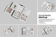 Social Media Mockup, an iPhone Mockup by Indah