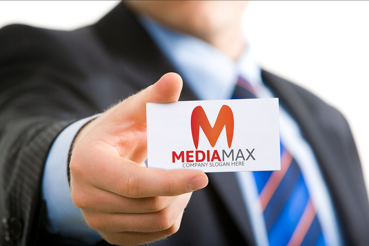 Media Max / M Letter Logo, a Branding & Logo Template by Josuf Media