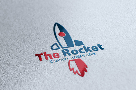 Rocket Ship Logo, a Branding & Logo Template by Creative Dezing