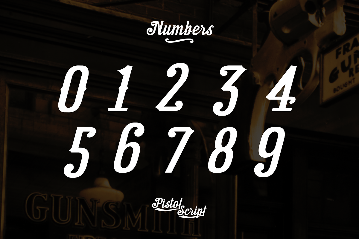 Pistol Script Font, a Script Font by Alphabet Agency | Creative Market