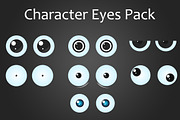 Character Eyes Pack, an Illustration by The_DrX