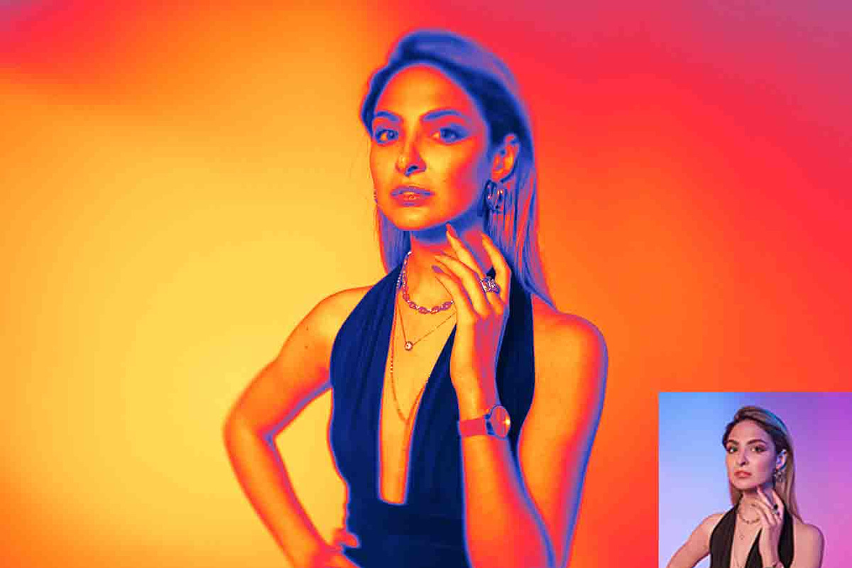 Heatmap Effect Photoshop Action, an Action Add-On by Studio Retouch ...