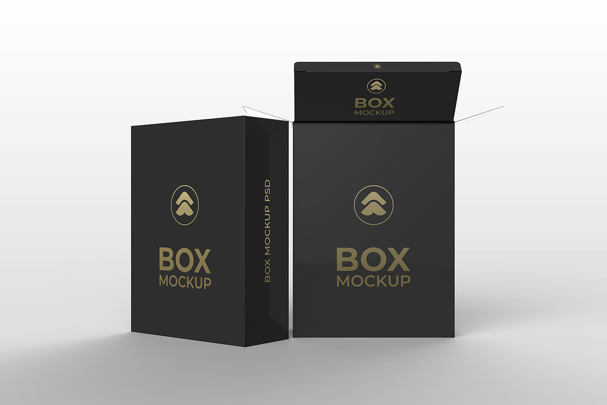 Box Mockup Set psd