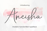 Aneisha Script, a Script Font by MrLetters | Creative Market