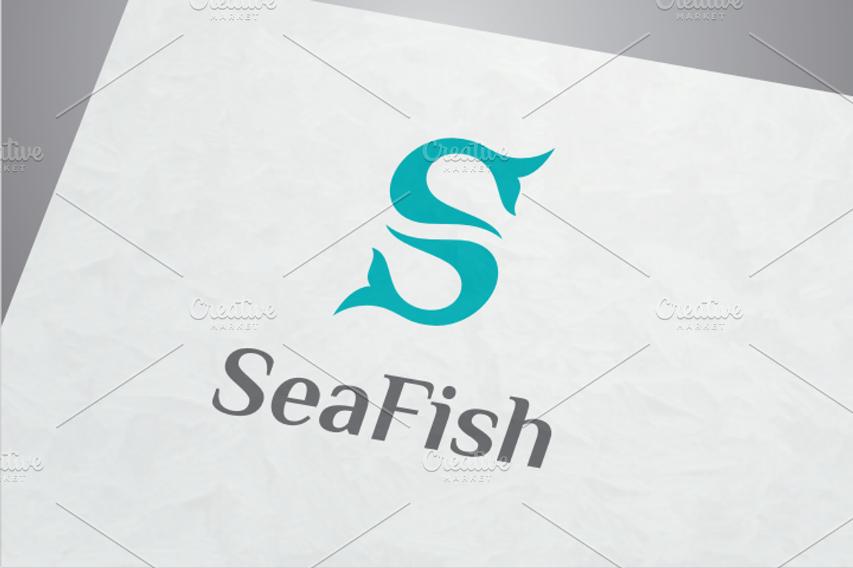 Sea Fish - Letter S Logo, a Branding & Logo Template by yopie