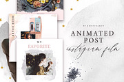Animated Post for Instagram, a Social Media Template by Kristina&Co
