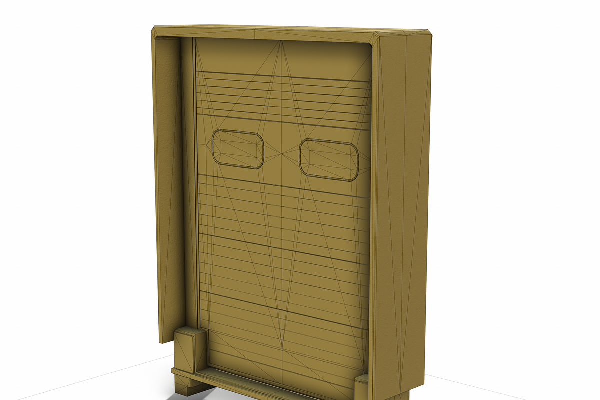 Loading Dock Low Poly PBR, an Architecture 3D Model by Daniel Mikulik