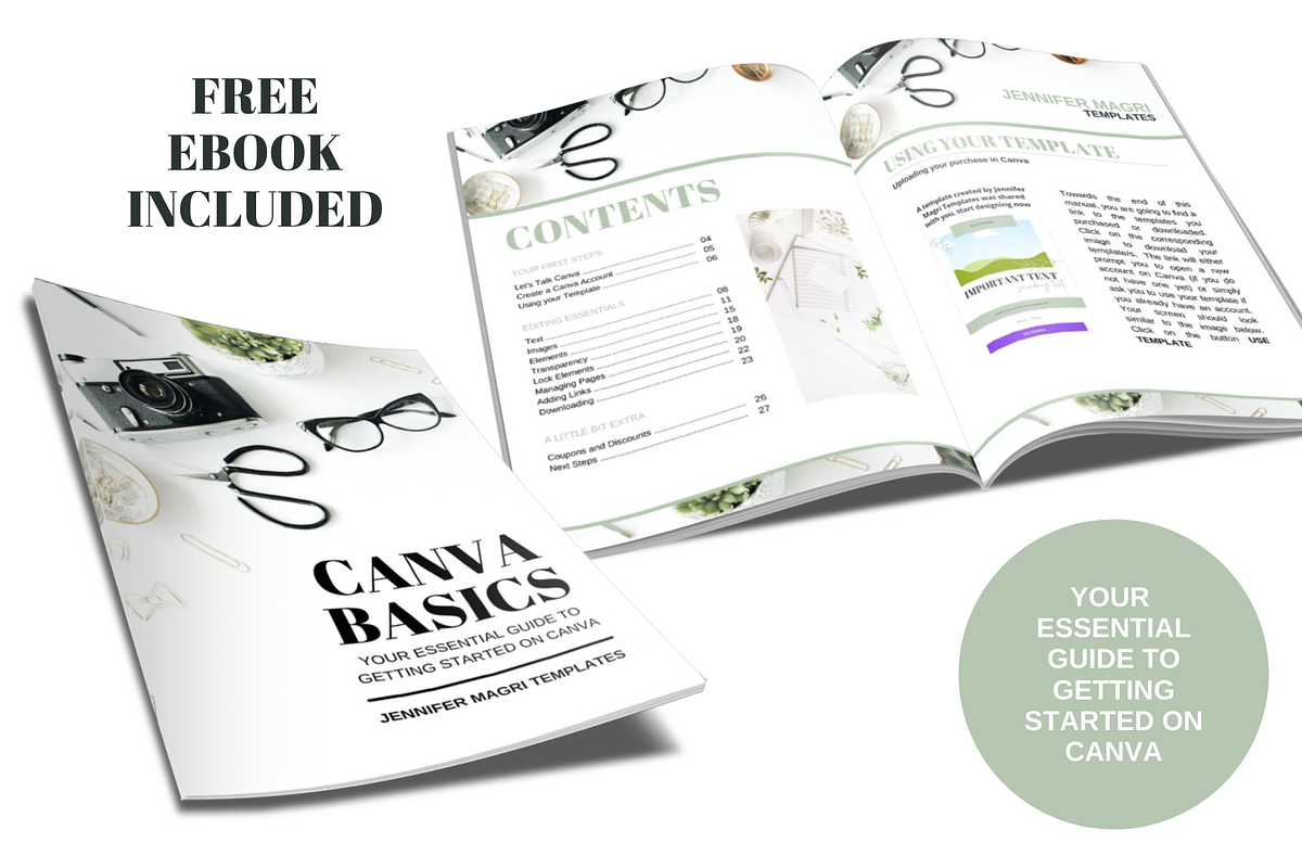 MEGA TEMPLATE BUNDLE - ALBA, a Social Media Template by Jennifer Magri ...