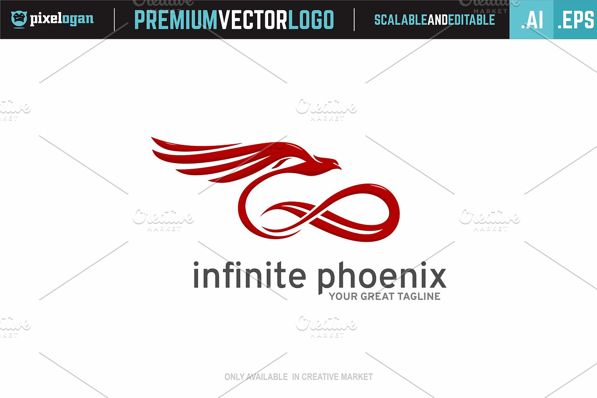 Infinity Phoenix Logo, a Branding & Logo Template by pixelogan