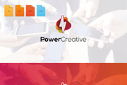 Logo Power Creative, a Branding & Logo Template by DesignsStore
