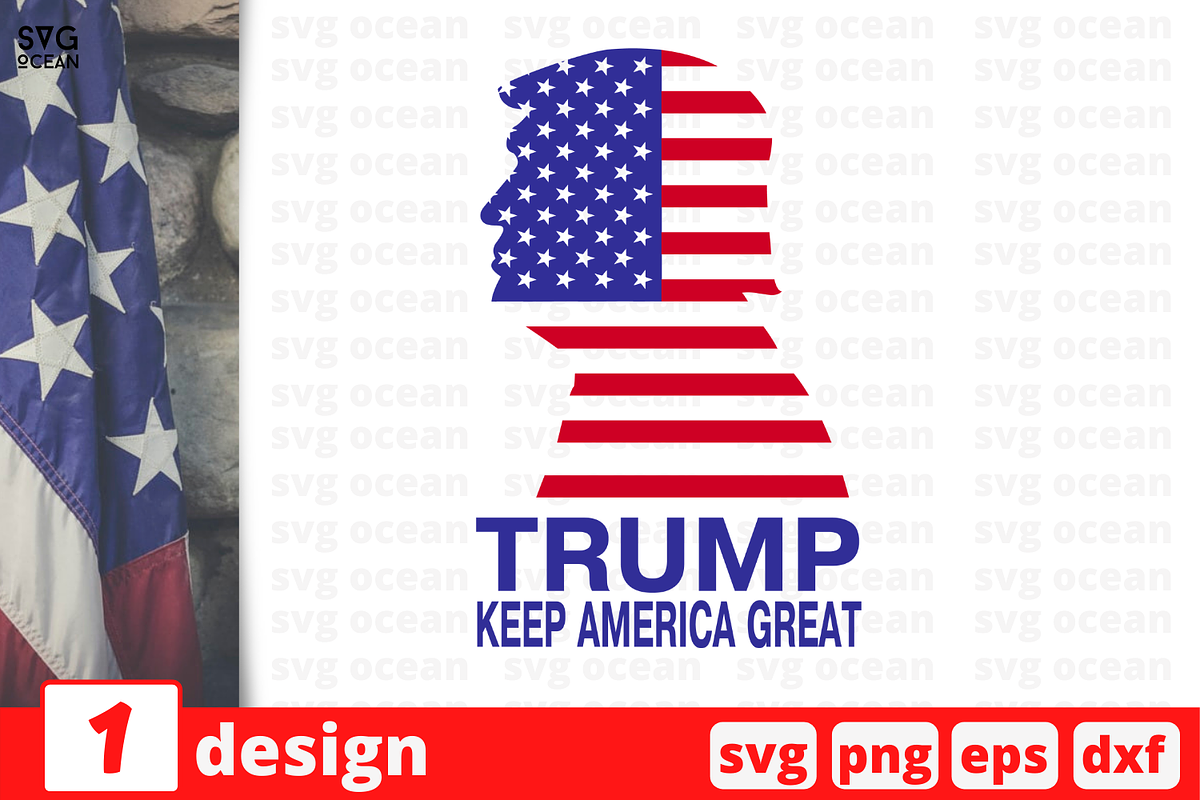 Trump SVG Bundle, an Illustration by svgocean