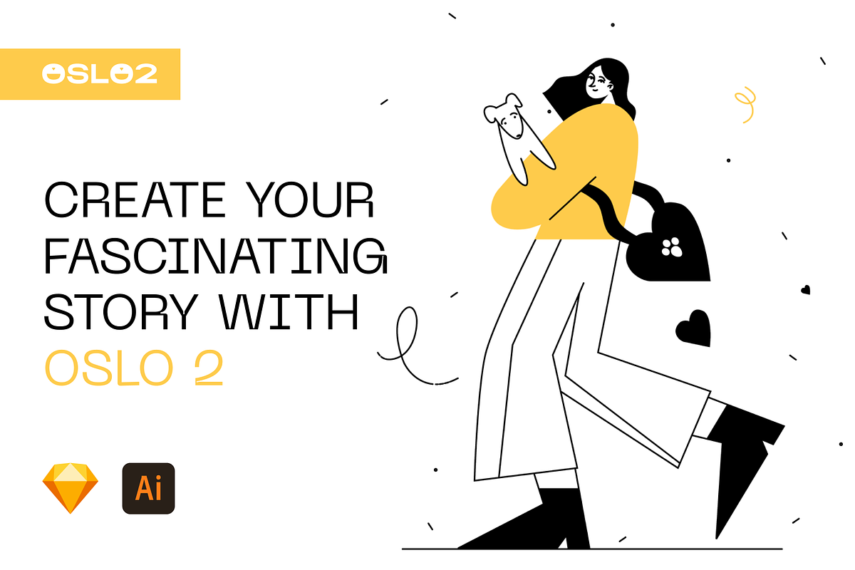 OSLO 2 Illustrations, a Templates & Theme by Craftwork | Creative Market