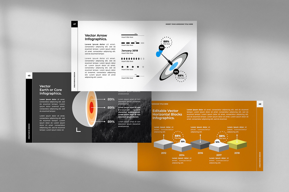 Overlay PowerPoint Template | Creative Market